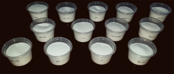 Test of marine salts - We will try to find the best one.
